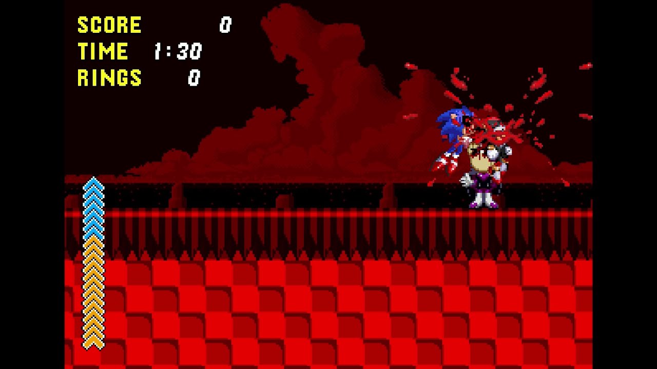 Shadow's Death! - Rouge.EXE (Sonic.EXE All Stars) - YouTube