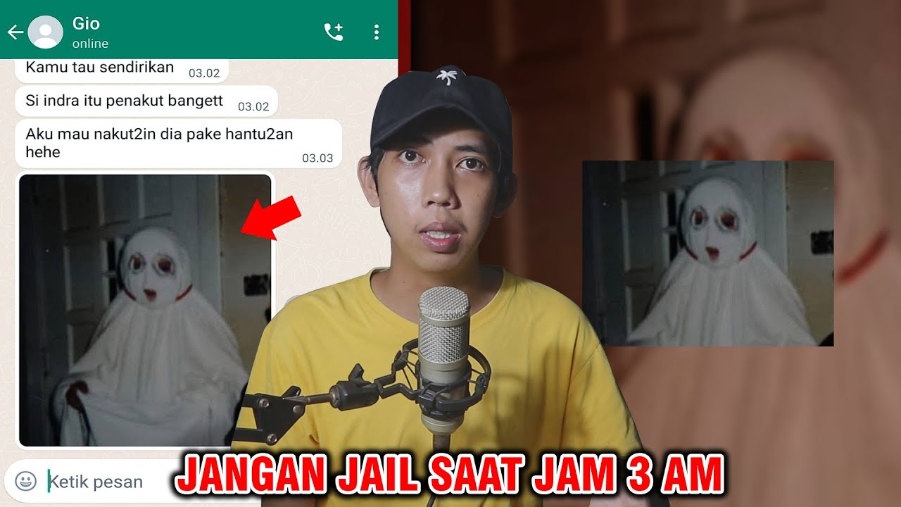 JANGAN JAIL SAAT JAM 3 AM 😱 | CHAT HISTORY HORROR INDONESIA TERSERAM - YouTube