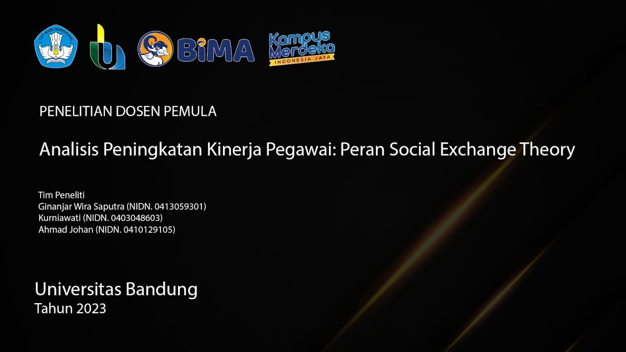 Laporan Akhir Penelitian Dosen Pemula (PDP) Kemdikbudristek Tahun 2023 - YouTube