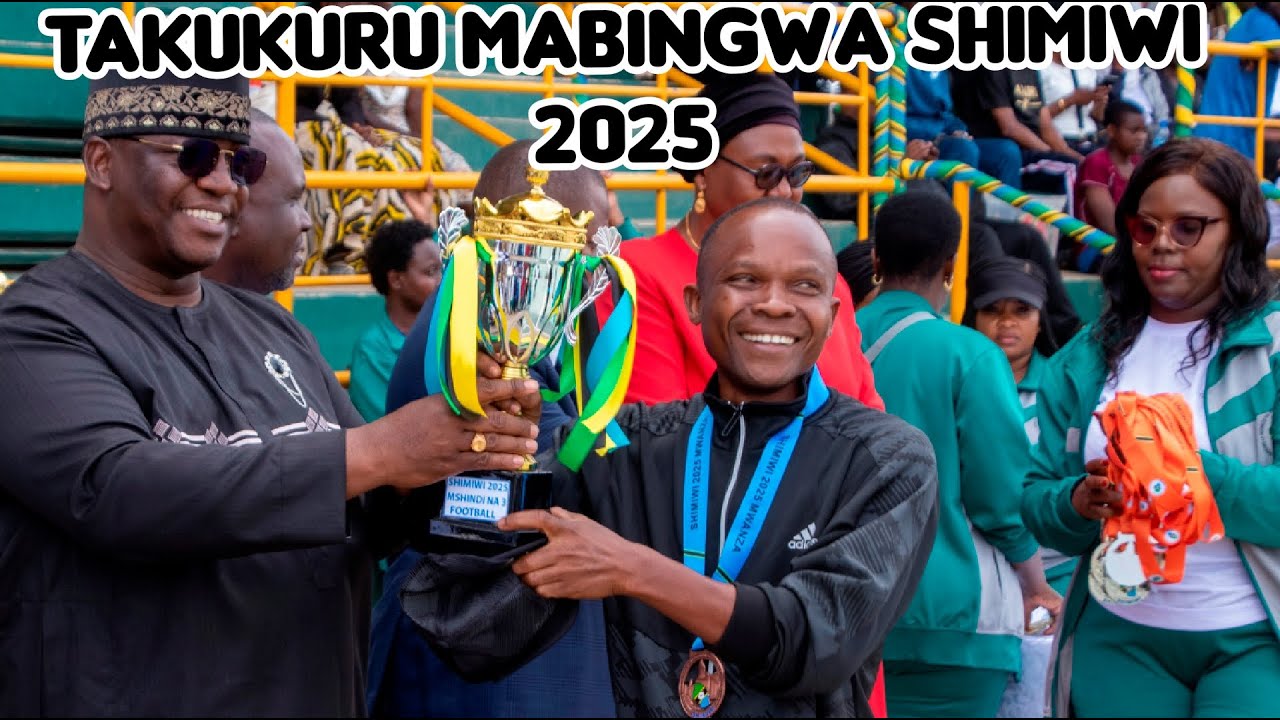 🔴BMG TV: TAKUKURU MABINGWA WA JUMLA MICHEZO YA SHIMIWI 2025 - YouTube