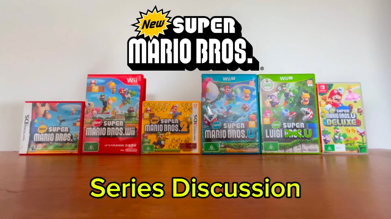 New Super Mario Bros. Series Collection Viewing & Discussion - YouTube