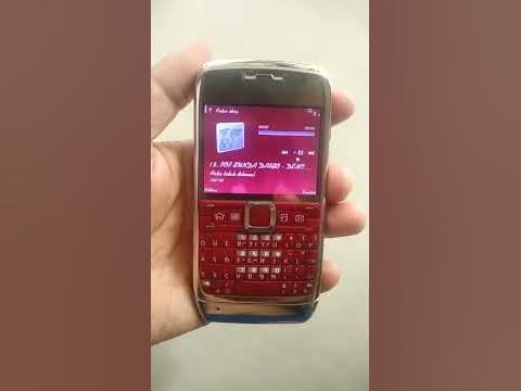 Nokia e71 red/merah - YouTube