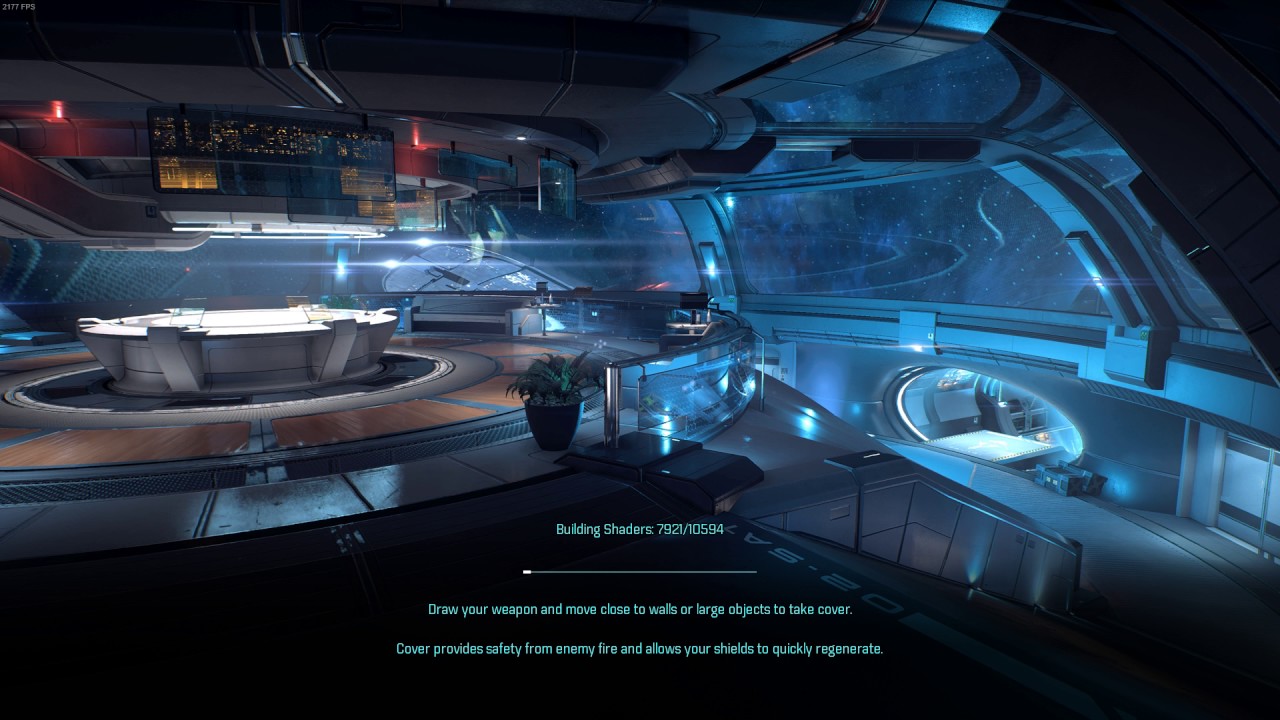 Mass Effect Andromeda New update Building Shaders - YouTube