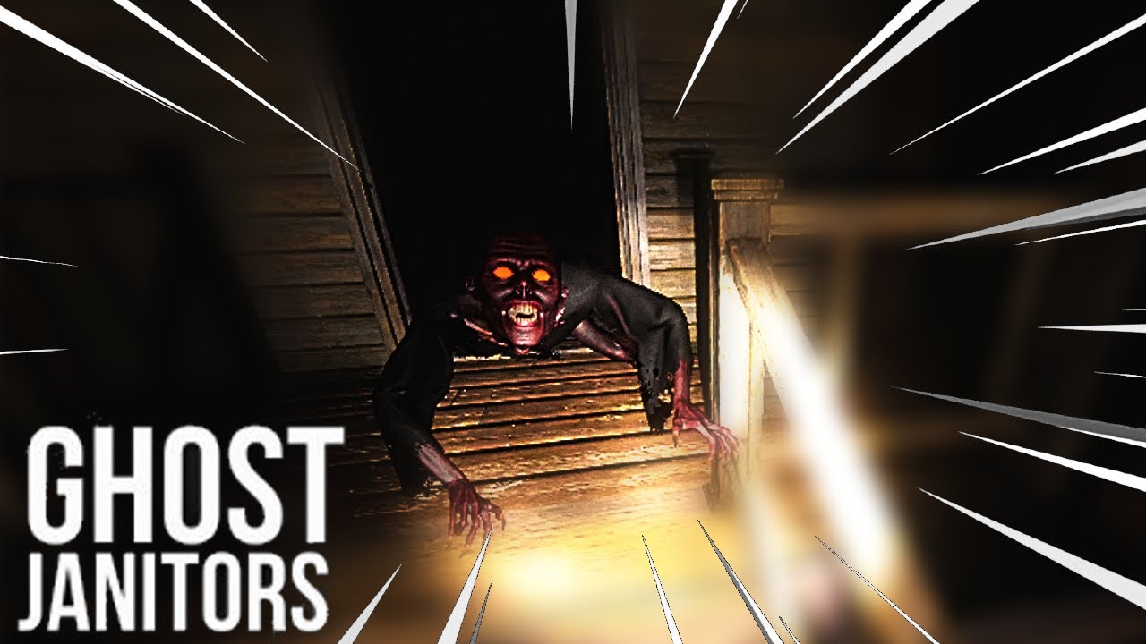 CLEANING A HAUNTED HOUSE THE WRONG WAY.... | Ghost Janitors - YouTube
