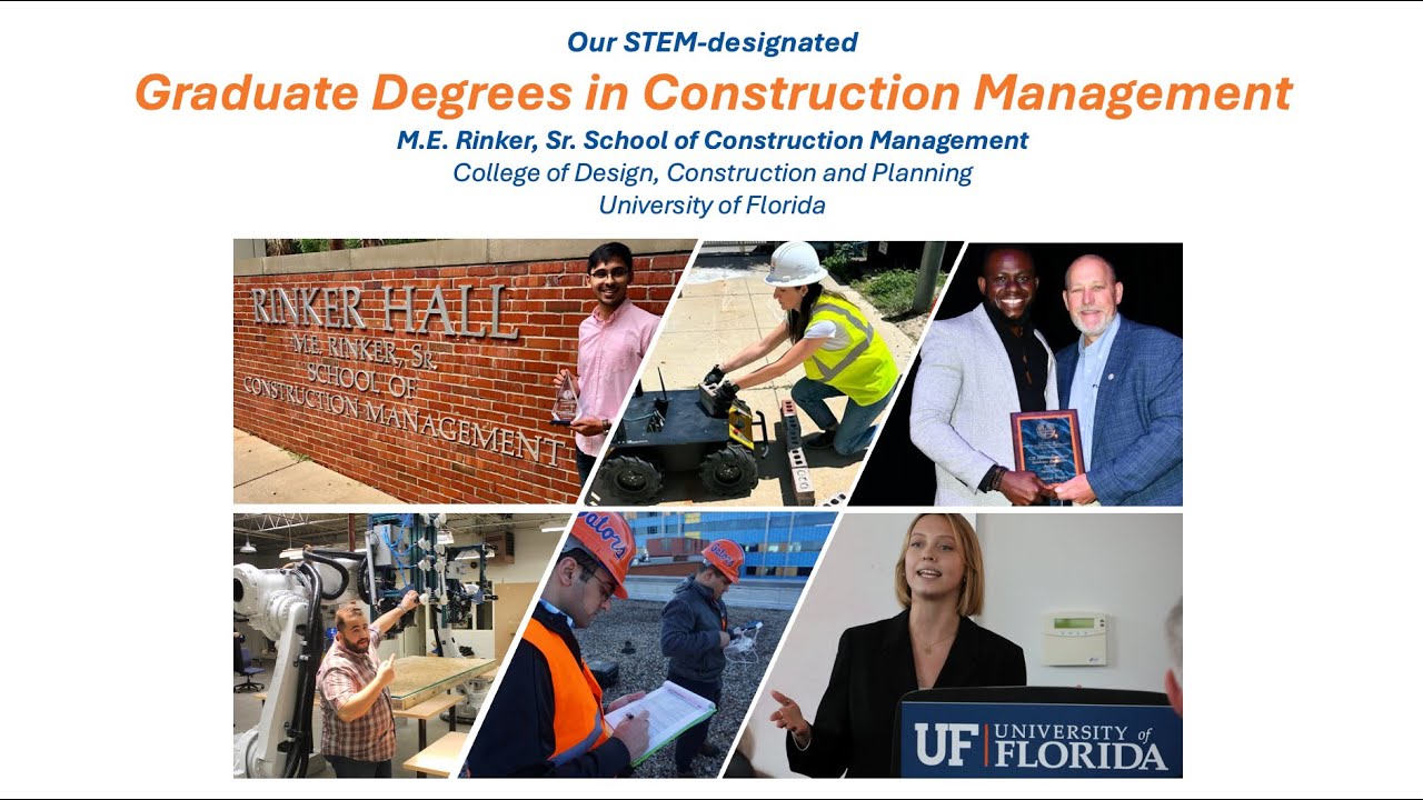 Master’s and PhD Degrees in Construction Management @ University of ...