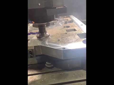 Wonderful CNC machining! Large plate knife processing plane! - YouTube