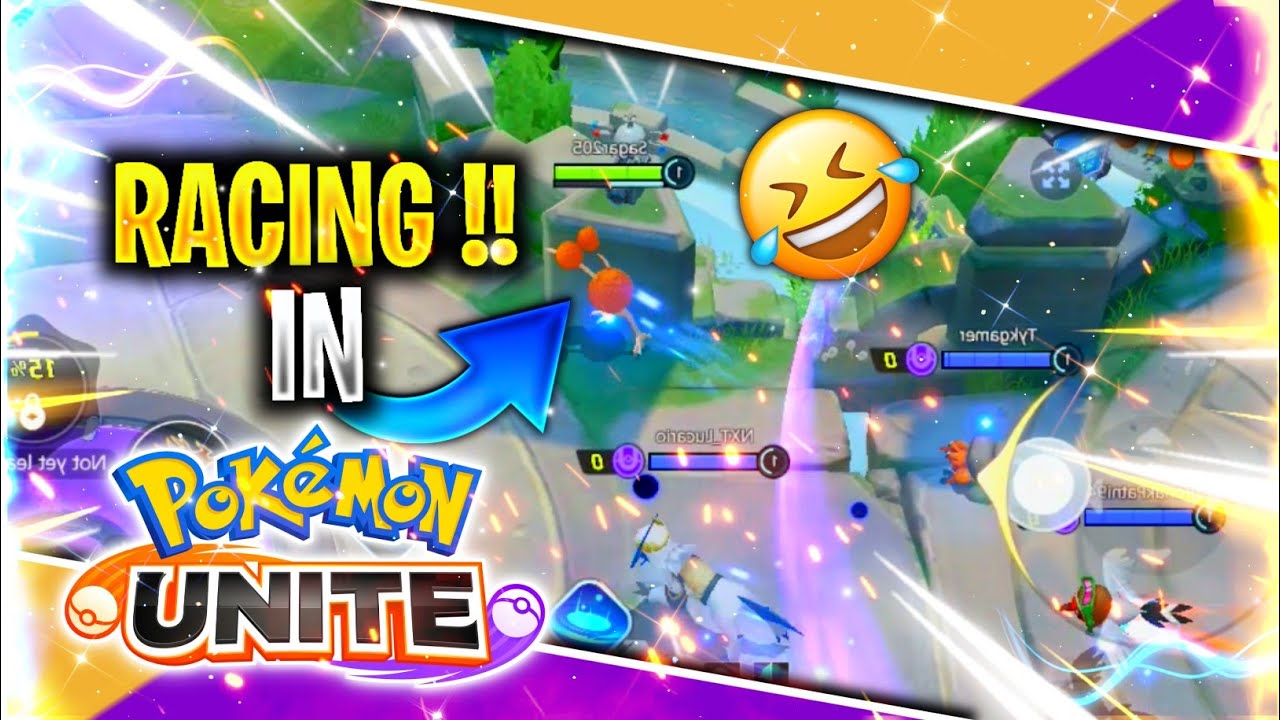 Racing In Pokemon Unite 🔥|Pokemon Unite Hindi Gameplay|Pokemon Unite ...
