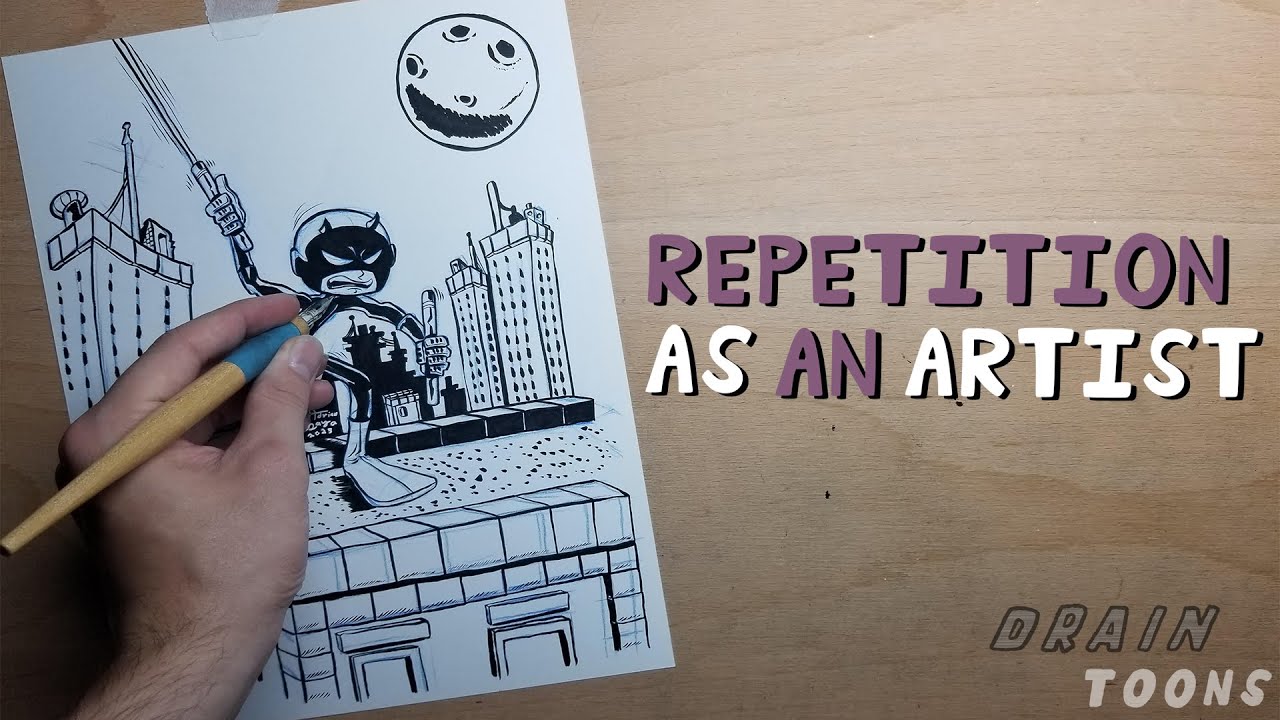 Repetition To Me As An Artist! l Sketch Session - YouTube