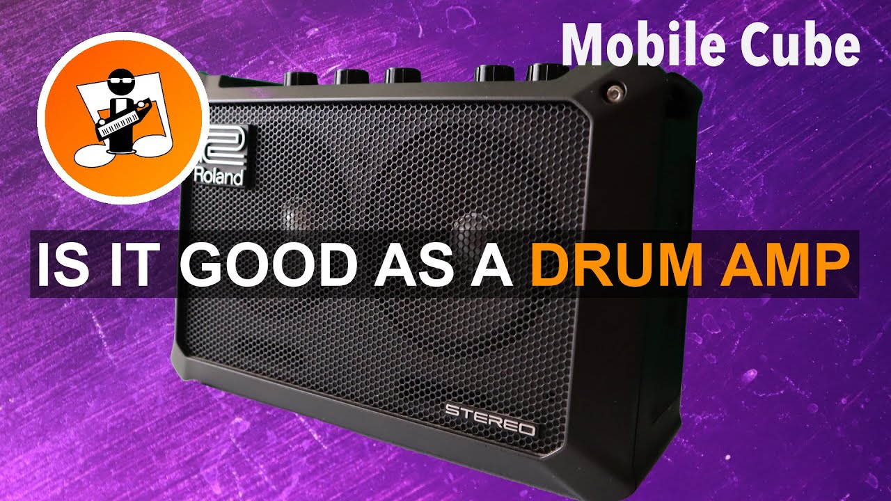 Is the Mobile Cube a good drum amp? - YouTube