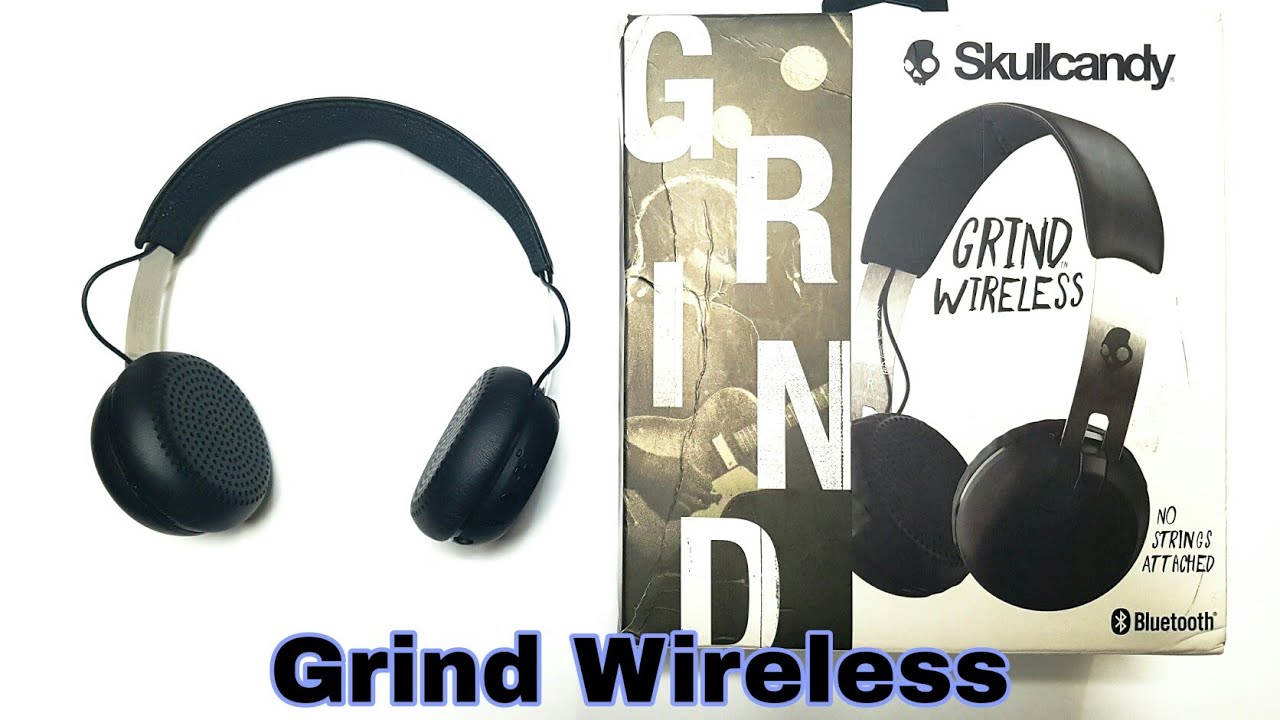 4k Skullcandy Grind wireless headphone unboxing - YouTube