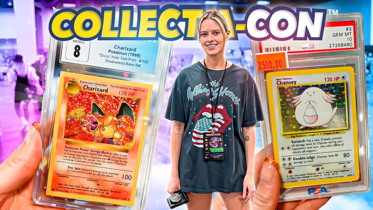 WE OPENED A $15,000 POKEMON PACK? Buying Pokemon Card At Collect-A-Con ...