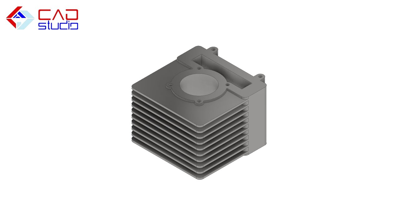 Engine Block in Autodesk Inventor - YouTube