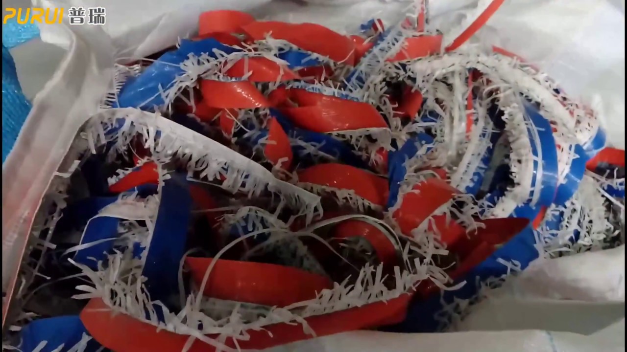 waste PE recycle machine,polyethylene tarpaulin granulation machine ...