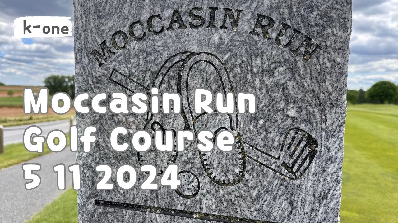 Moccasin Run Golf Course # k-one - YouTube