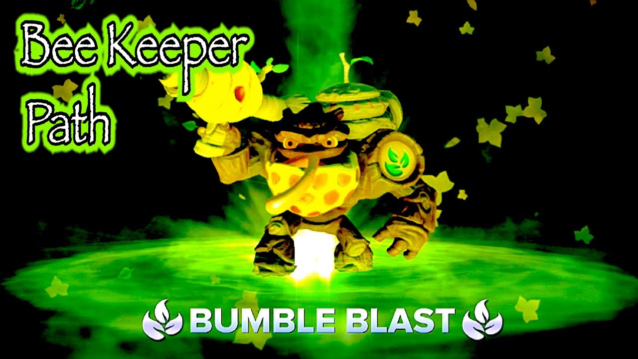 Skylanders Swap Force - Bumble Blast - Bee Keeper Path Guide - YouTube