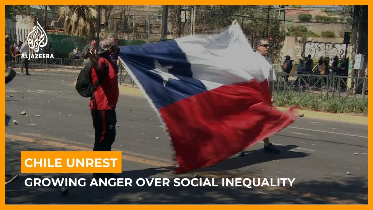 Chile unrest: Growing anger over social inequality - YouTube