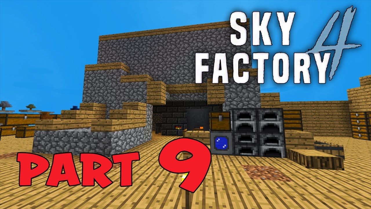 UPGRADING the Smeltery! - Minecraft Sky Factory 4 Part 9 - YouTube