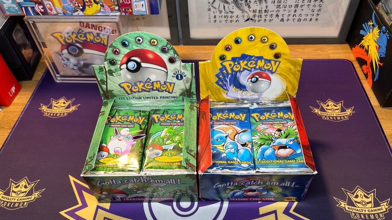 GOING BACK TO 1999 - BASE SET & JUNGLE OPENING! - ONLINE POKEMON STORE ...