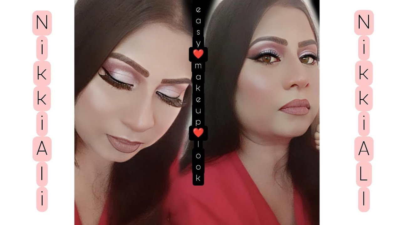 Nikki Ali || Easy Party Makeup look By Nikki ali || #nikki #makeup #beautiful #makeuptutorial ...
