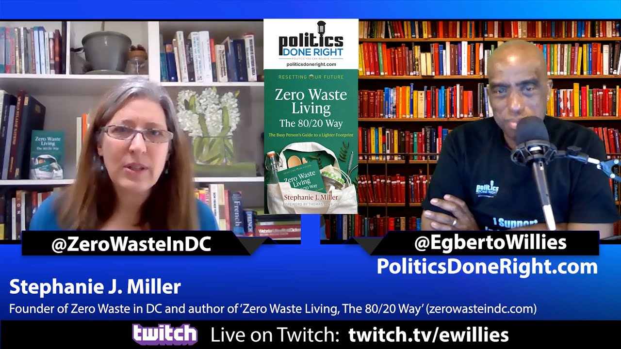 Stephanie J. Miller, discusses zero waste living the 80/20 way - YouTube