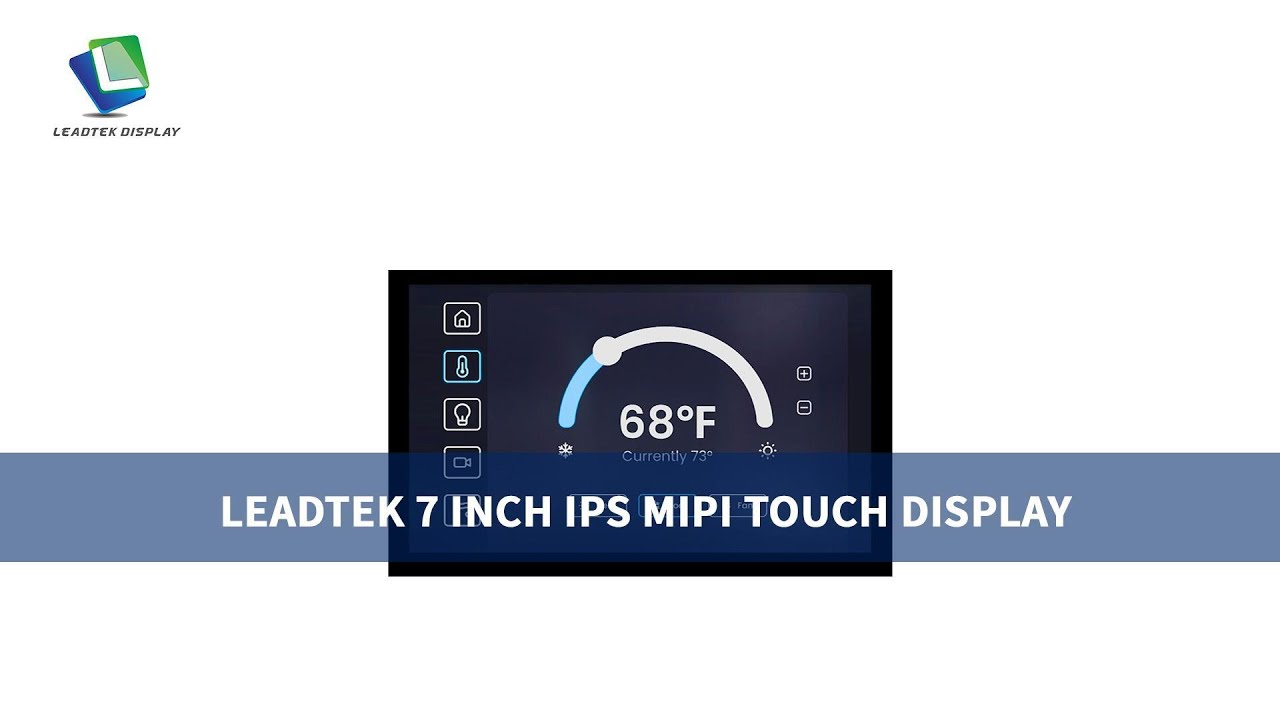 Leadtek 7 inch IPS MIPI TOUCH DISPLAY - YouTube