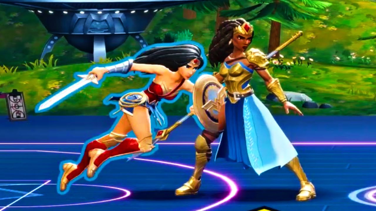 MultiVersus - Nubia and Wonder Woman Unique Interactions HD - YouTube