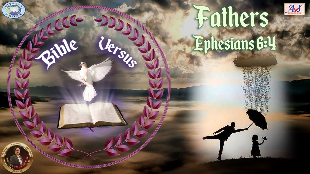 Bible Versus || Fathers || Ephesians 6:4 || English - YouTube