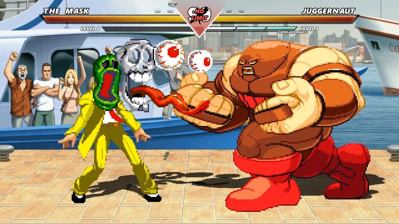 THE MASK vs JUGGERNAUT - Highest Level Insane Fight‼️ - YouTube