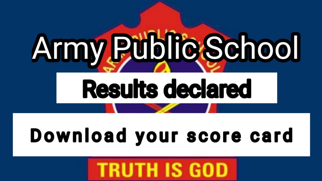 APS Score Card Available Now - YouTube