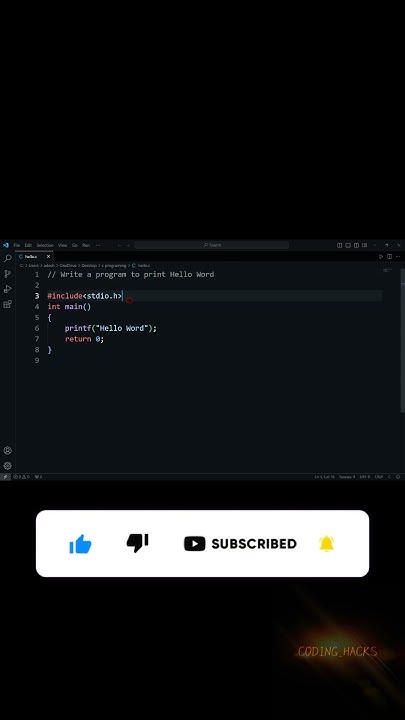 How to comment a line in vs code (shortcut key)#visualstudio #shorts - YouTube