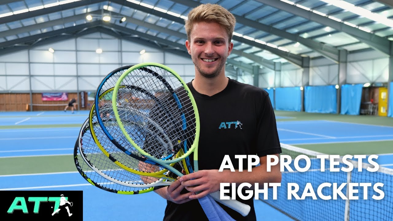 ATP Pro (Aggressive Baseliner) Tests Eight Rackets and Chooses his ...
