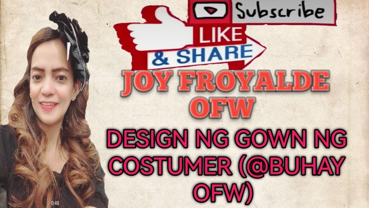 DESIGN NG DAMIT NG COSTUMER(@BUHAY OFW) - YouTube