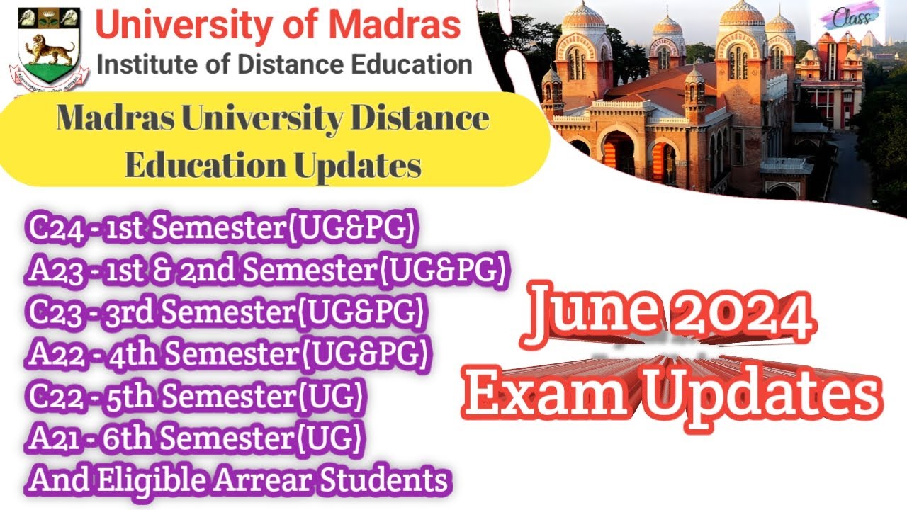 June 2024 Exam Updates | Exam Month | Internal Assessment | Exam Fees ...