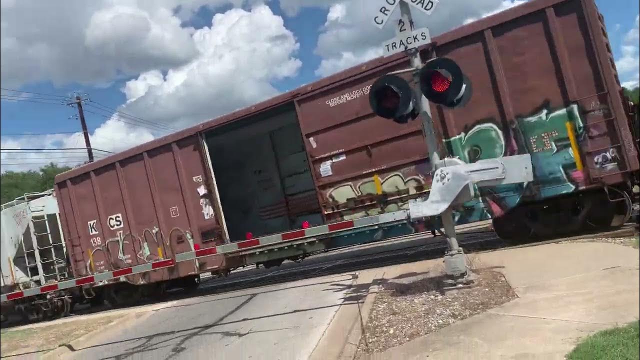 Southbound Union Pacific mix freight train ft CN and NS at dittmar road ...
