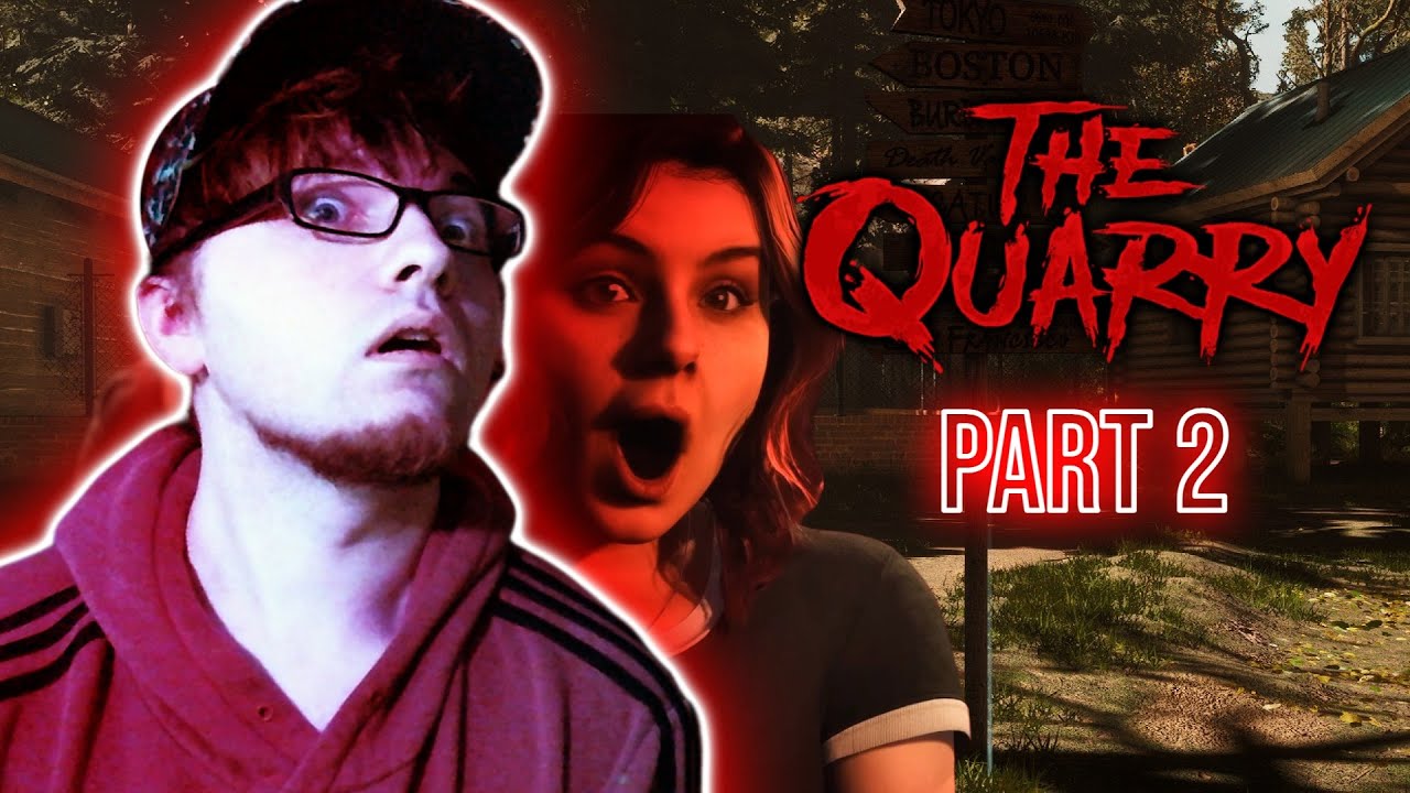 I SHOULD NEVER BE LEFT WITH DECISION MAKING !! | The Quarry Gameplay ...