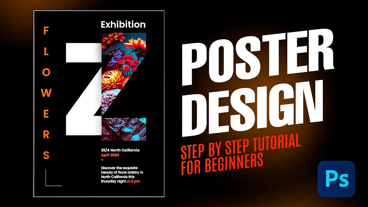 MASTER POSTER DESIGN in Photoshop Easy Tutorial for BEGINNERS! - YouTube