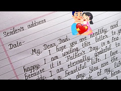 🥺Heart touching letter to my Father on Father's Day | Fathers Day ...
