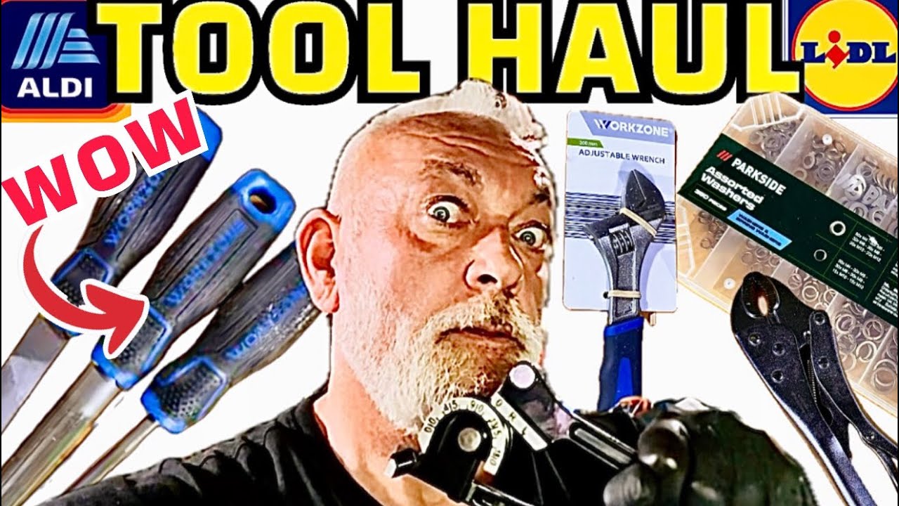 ALDI & LIDL TOOLS 😃 FILES, RASPS, PIPE BENDER, ADJUSTABLE SPANNERS ...