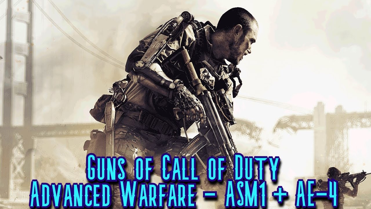 Guns of Call of Duty - ASM1 + AE-4 | Advanced Warfare - YouTube