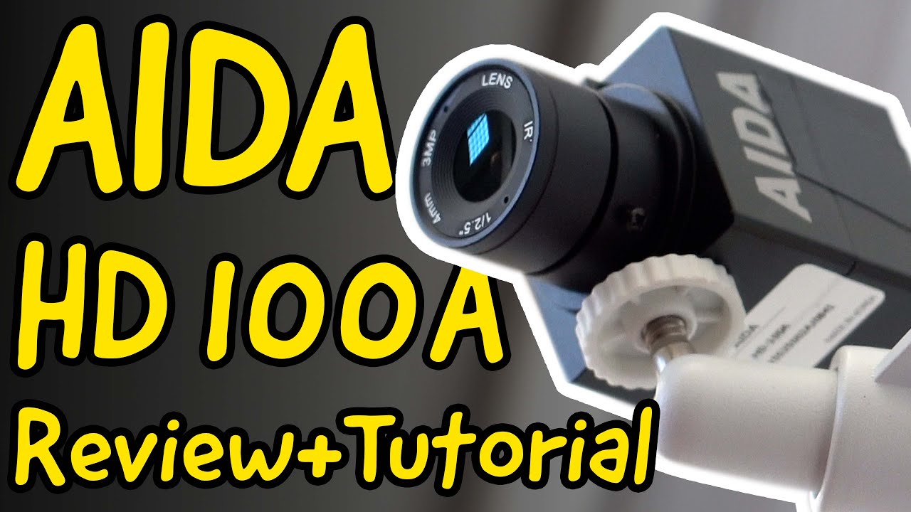 This is the Ultimate Webcam for Your Stream | AIDA HD-100A POV Camera Review + Tutorial - YouTube
