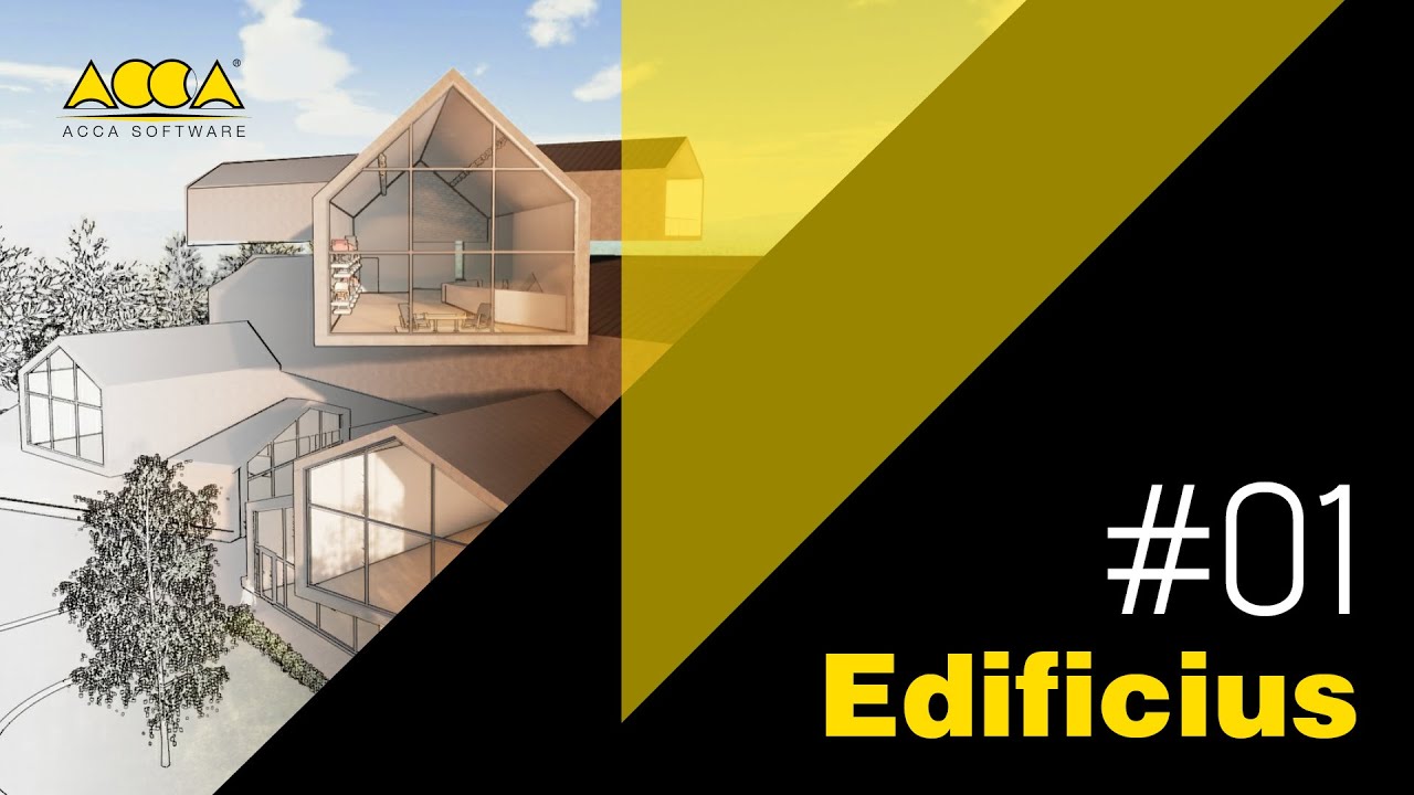 Curso completo de Edificius - Lec #01 - Interfaz del programa e input de objetos - ACCA software ...