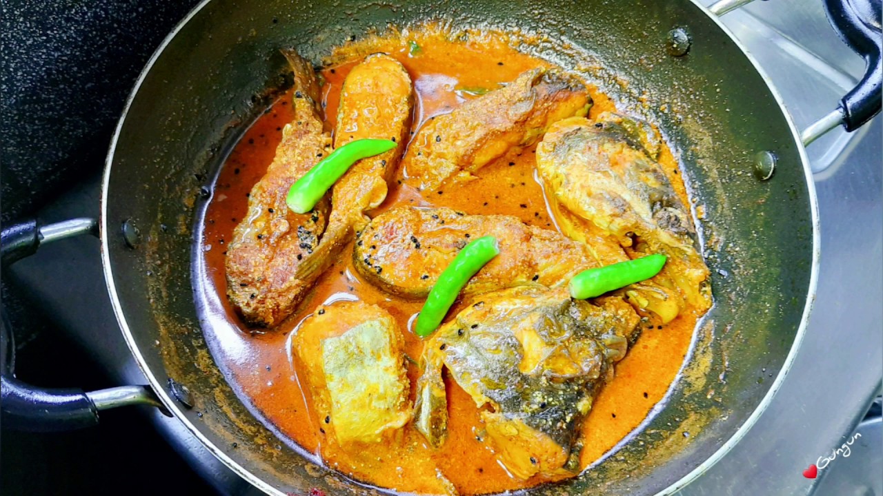 Tel Bowal Curry 🐟🐟 Bowal Macher Jhal - YouTube