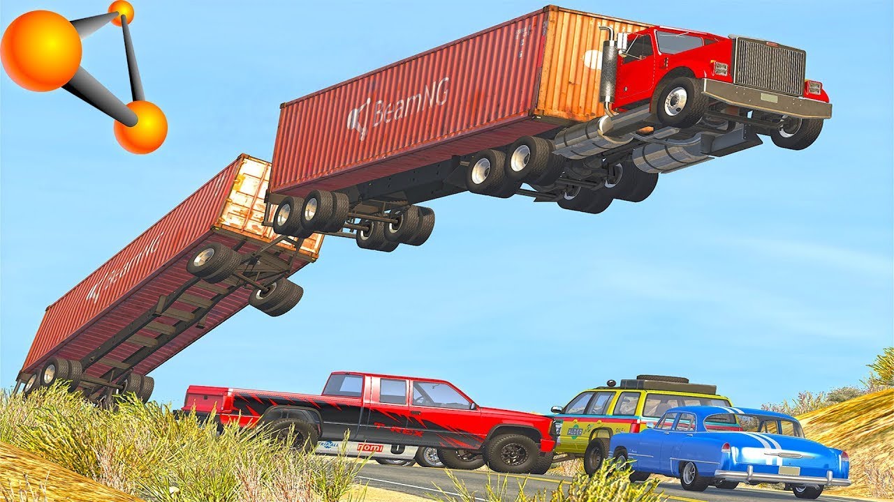 BeamNG Drive - Extreme and Realistic Car Crashes Compilation #10 / # ...