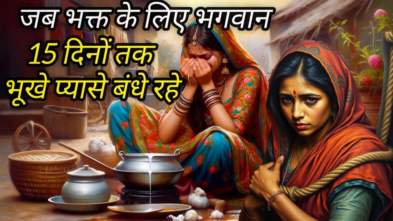 जब भक्त के लिए भगवान 15 दिनों तक भूखे प्यासे बंधे रहे Bhakt Charitra True Story Youtube