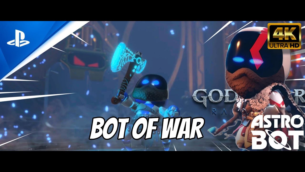 봇 오브 워 - 게임플레이 Bot Of War (God Of War Theme) - Astro Bot OST - YouTube