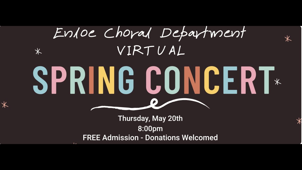 Virtual Chorus Spring Concert - YouTube