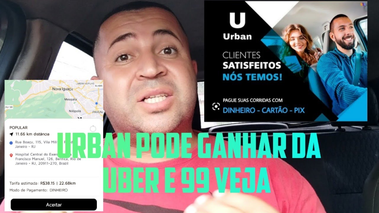 Urban vai tomar lugar da Uber e 99 pop! - YouTube