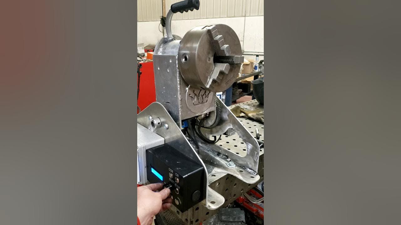 Welding Positioner -Arduino controlled - YouTube