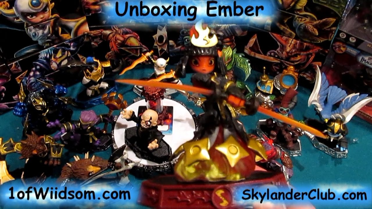 Skylanders Imaginators Unboxing Ember - YouTube