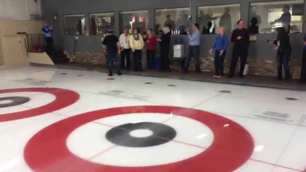 Human Curling Rock - YouTube